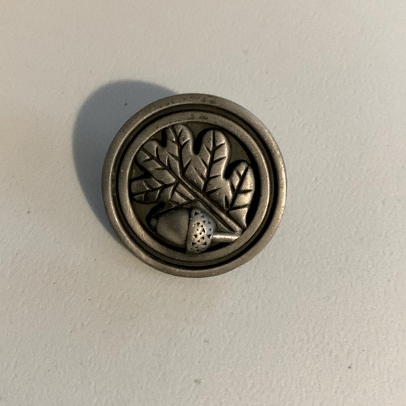 Betsy Fields | Jewelry | Vintage Betsy Field Pewter Acorn Oak Leaf Pin ...